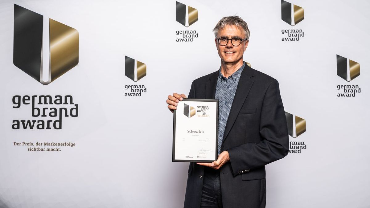 Scheurich: Gewinnt German Brand Award | Gabot.de