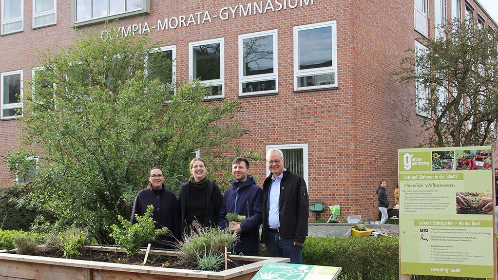 LWG: Schule übernimmt Urban-Gardening-Demogarten | Gabot.de